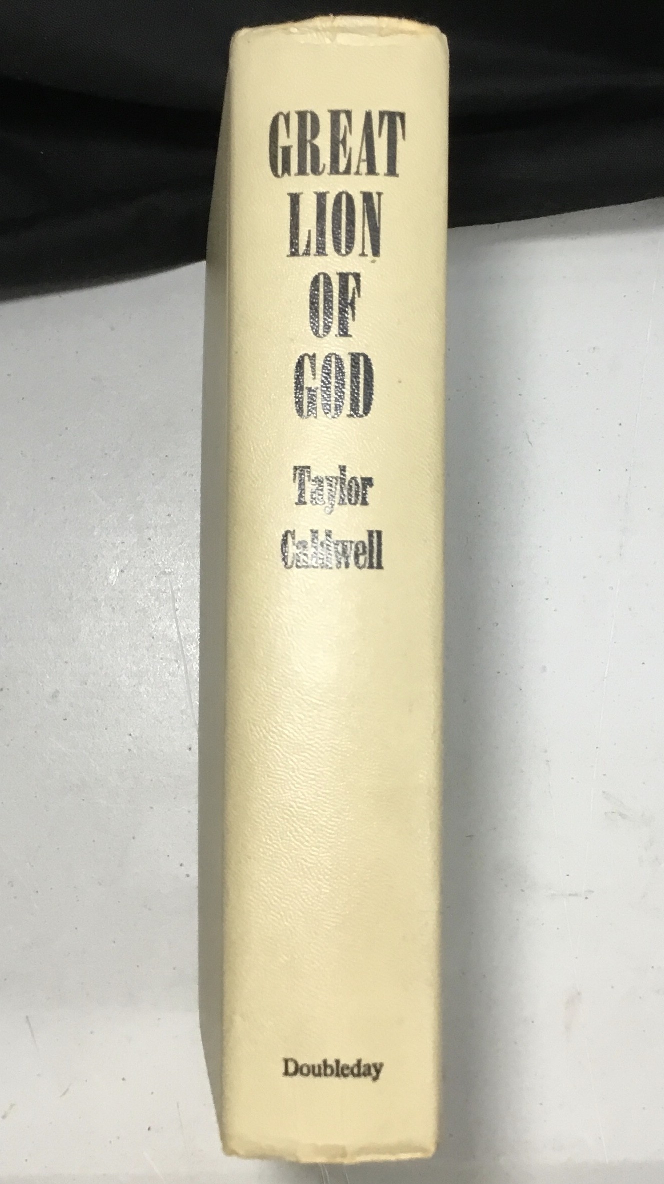 Book, Great Lion of God, Taylor Caldwell, hard cover, 1970