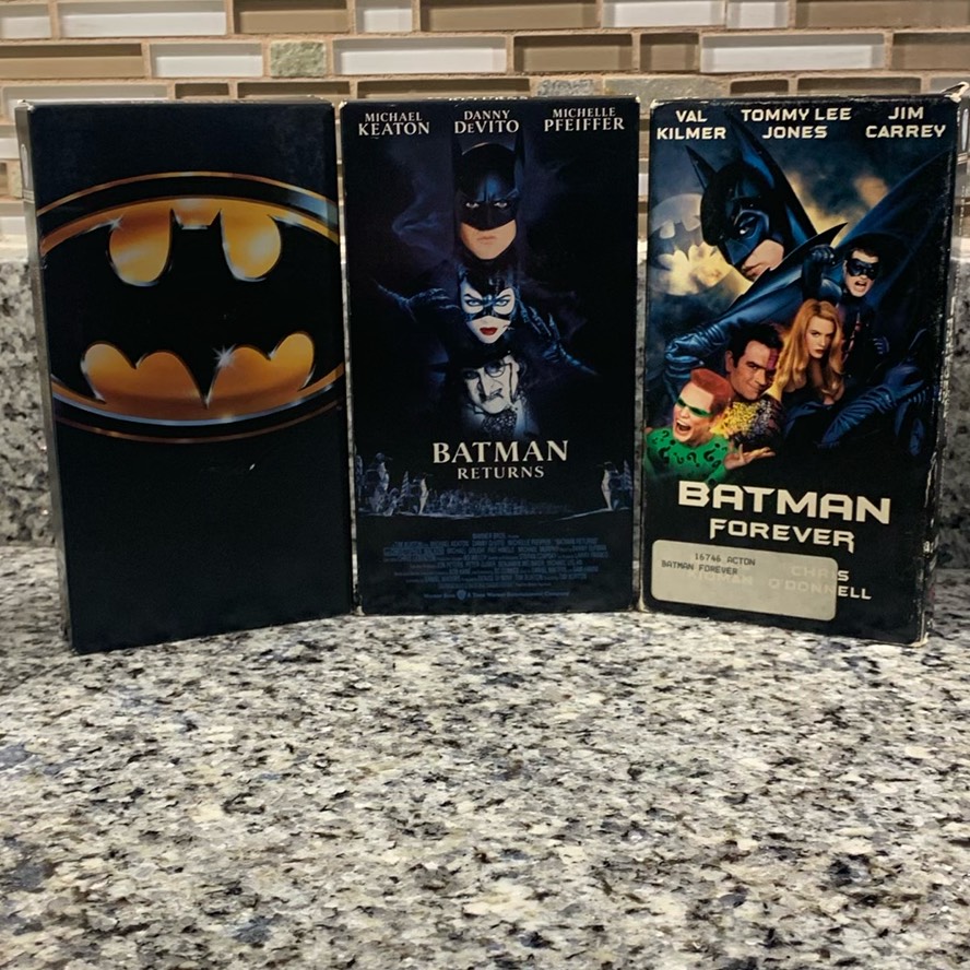 Batman Trilogy On VHS