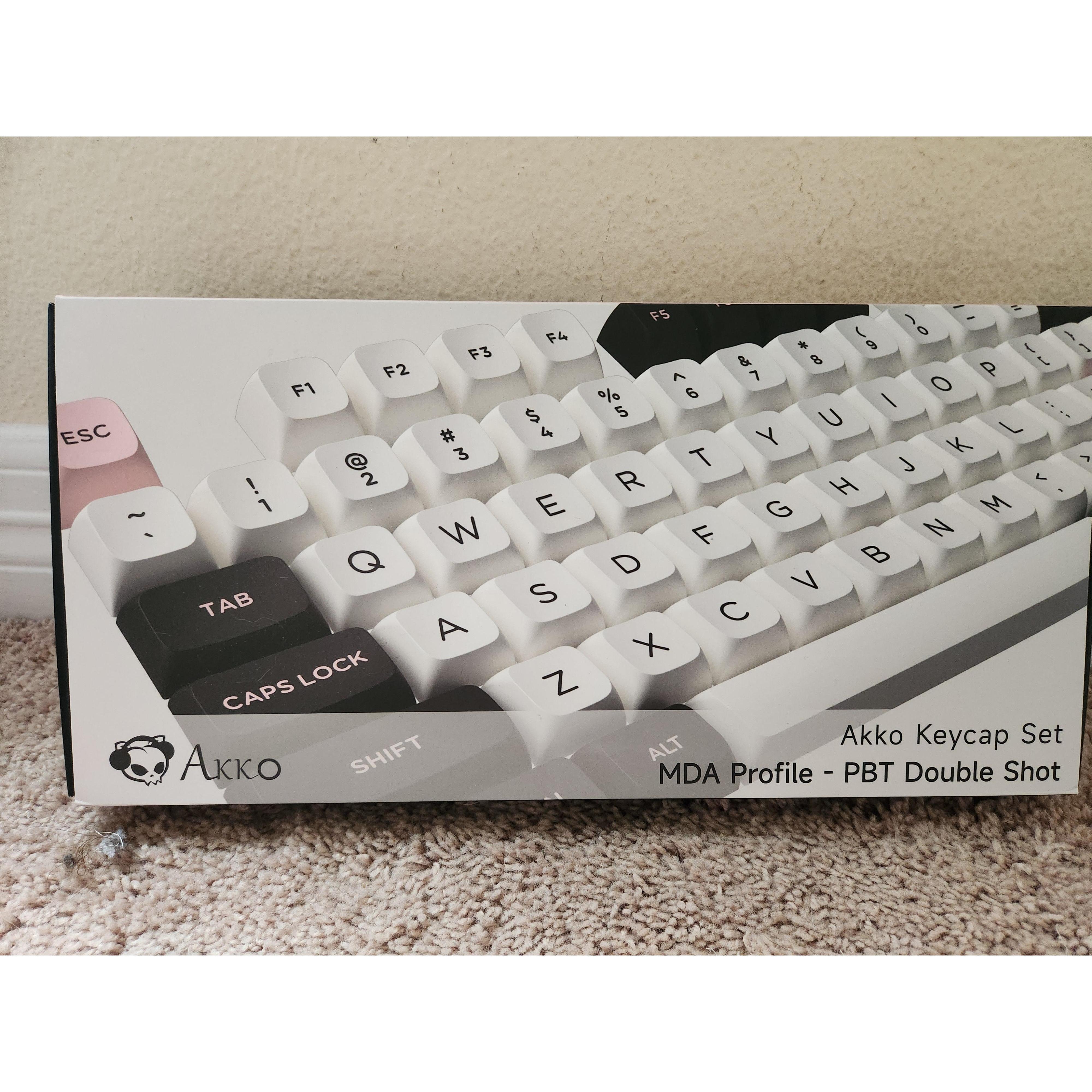 Akko OLIVIA Keycaps BOW MDA PBT MX