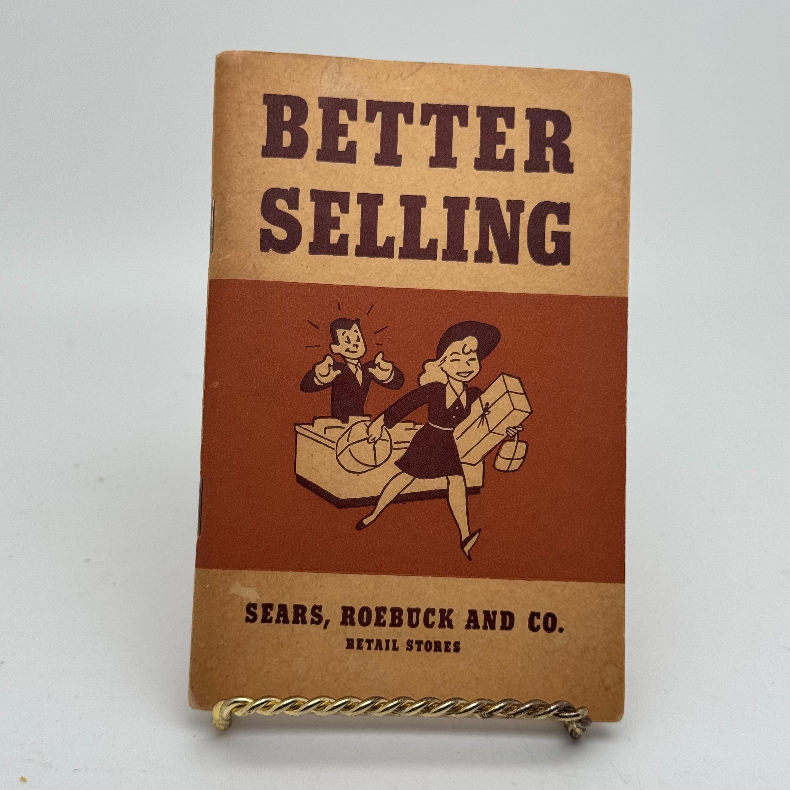 Sears Roebuck & Co. 1940s "Better Selling" Employee Retail Training ...