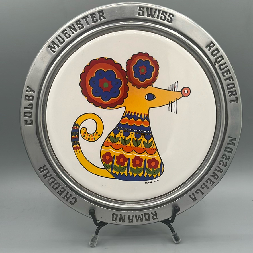 Frank Ham Mouse Cheese Plate