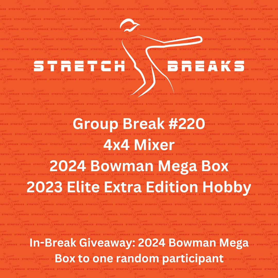 Houston Astros - 4x4 Mixer: 2024 Bowman Mega / 2023 Elite Extra Edition