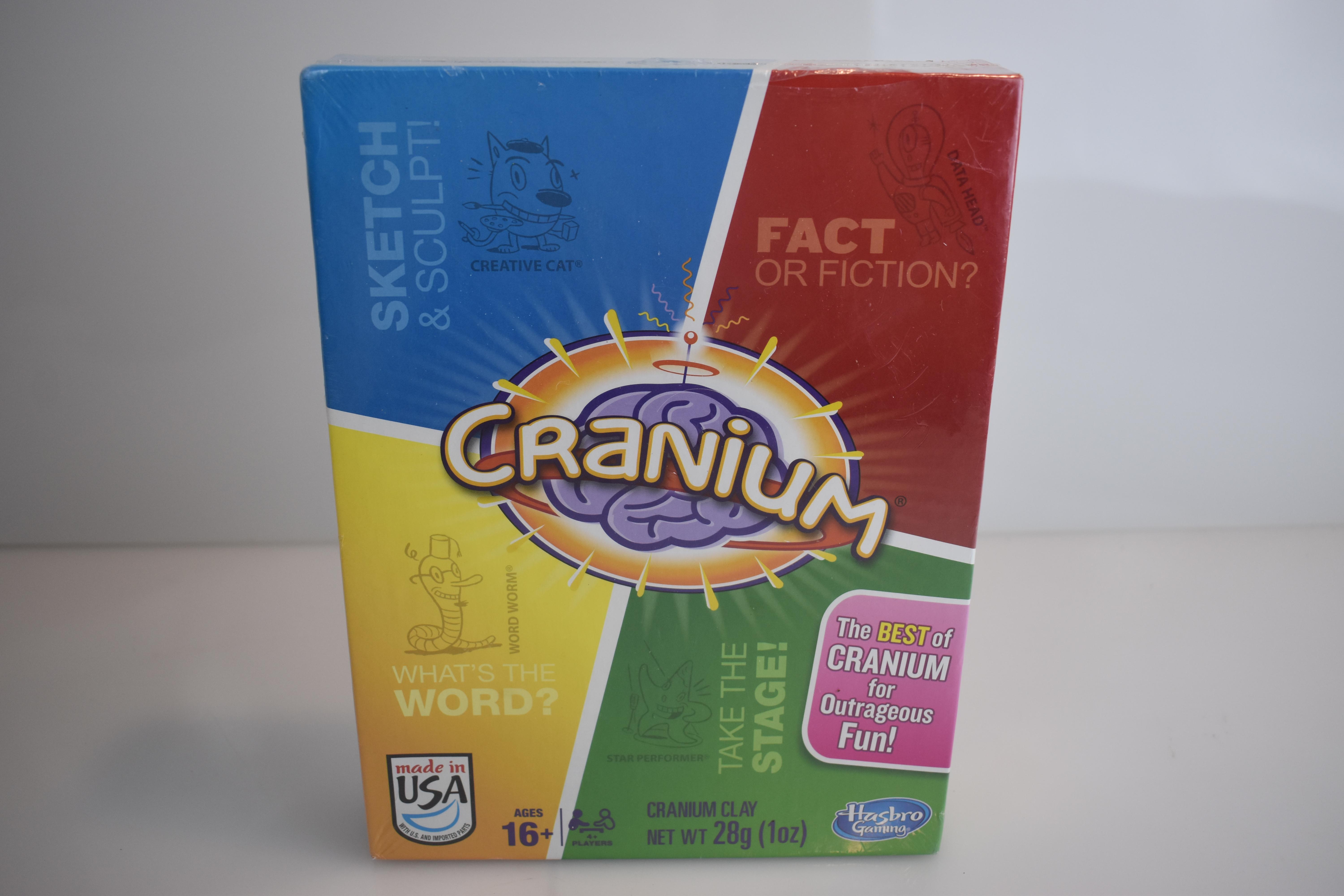 CRANIUM Family Interactive Outrageous Fun! Trivia Board Game NEW SEALED