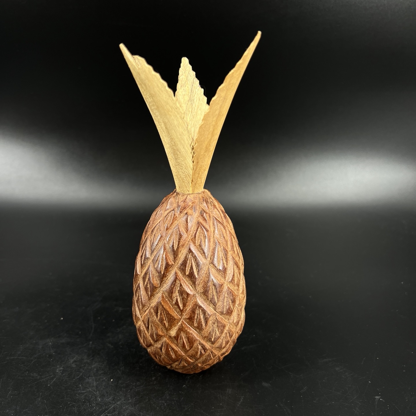Wooden Carved Pineapple