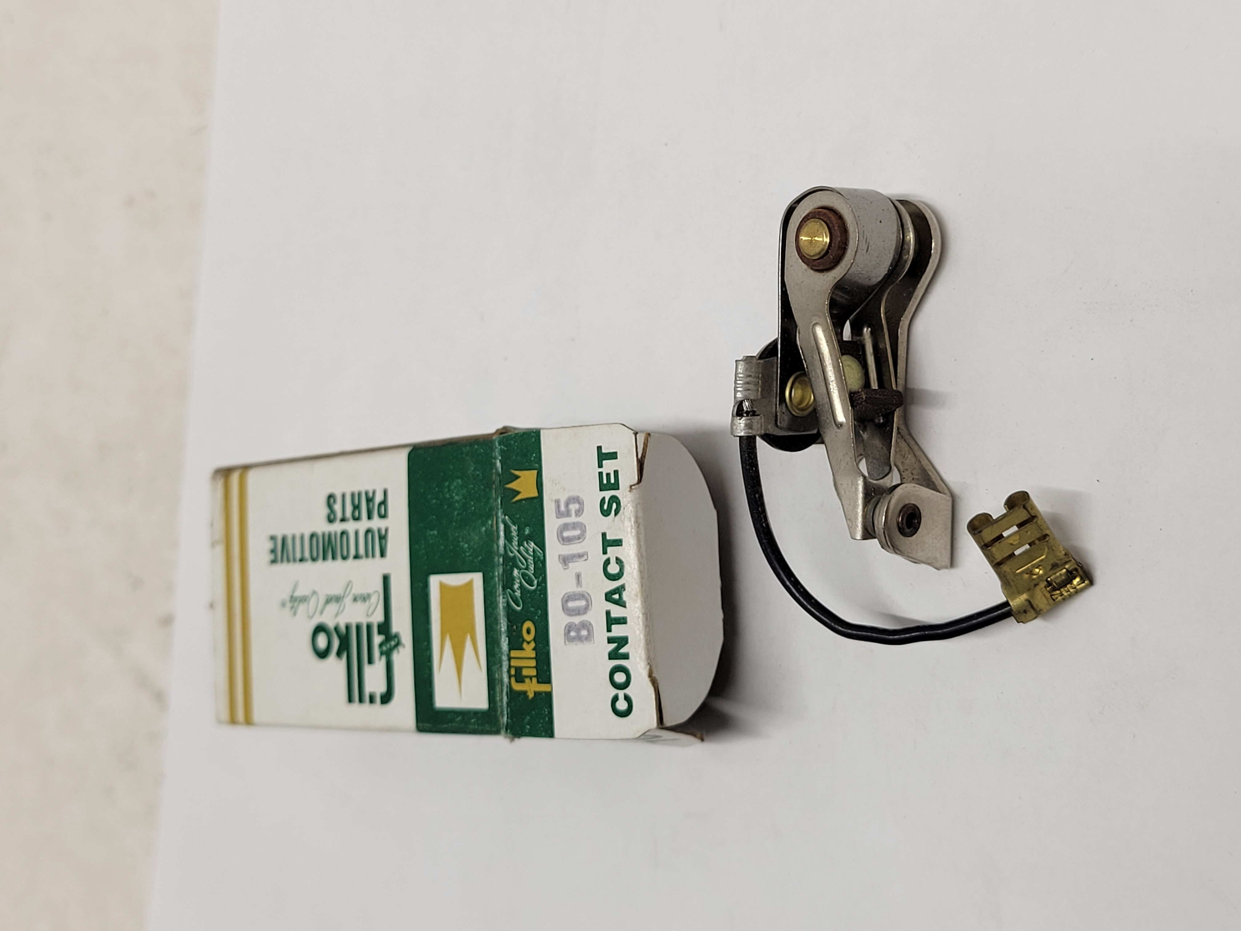 1965-1979 Opel Ford Mercury AMC NOS Filko Ignition Contact Point Set Bo 105