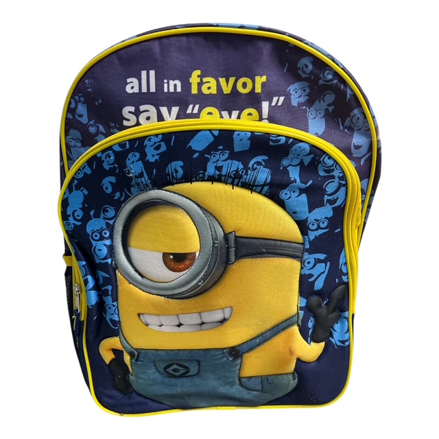 Despicable Me Minion Backpack – "All in Favor Say 'Eye!'" by AI ...