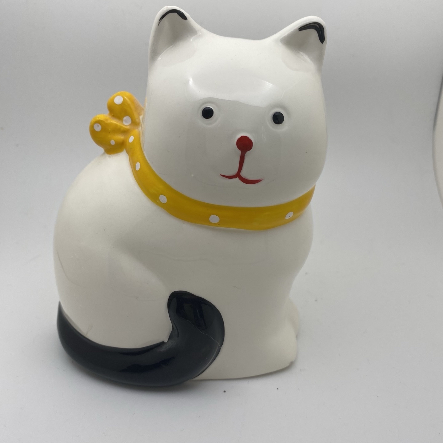 Ceramic Cat Bank || Coin Bank || Cat Decor || Vintage Nursery Decor ...