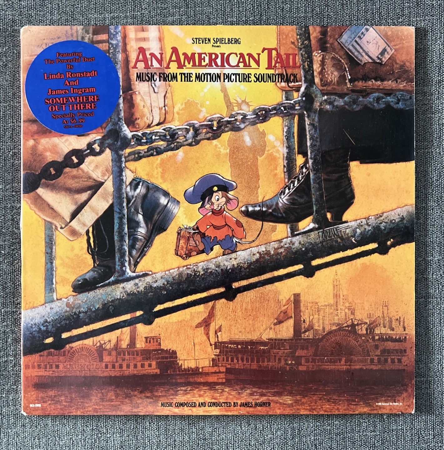 An American Tail Movie Soundtrack Lp