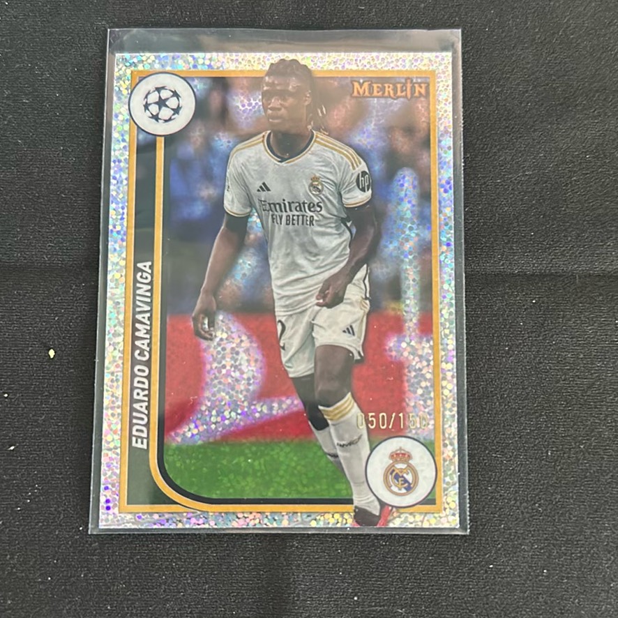 2023-24 Topps Merlin Eduardo Camavinga Sparkle /150
