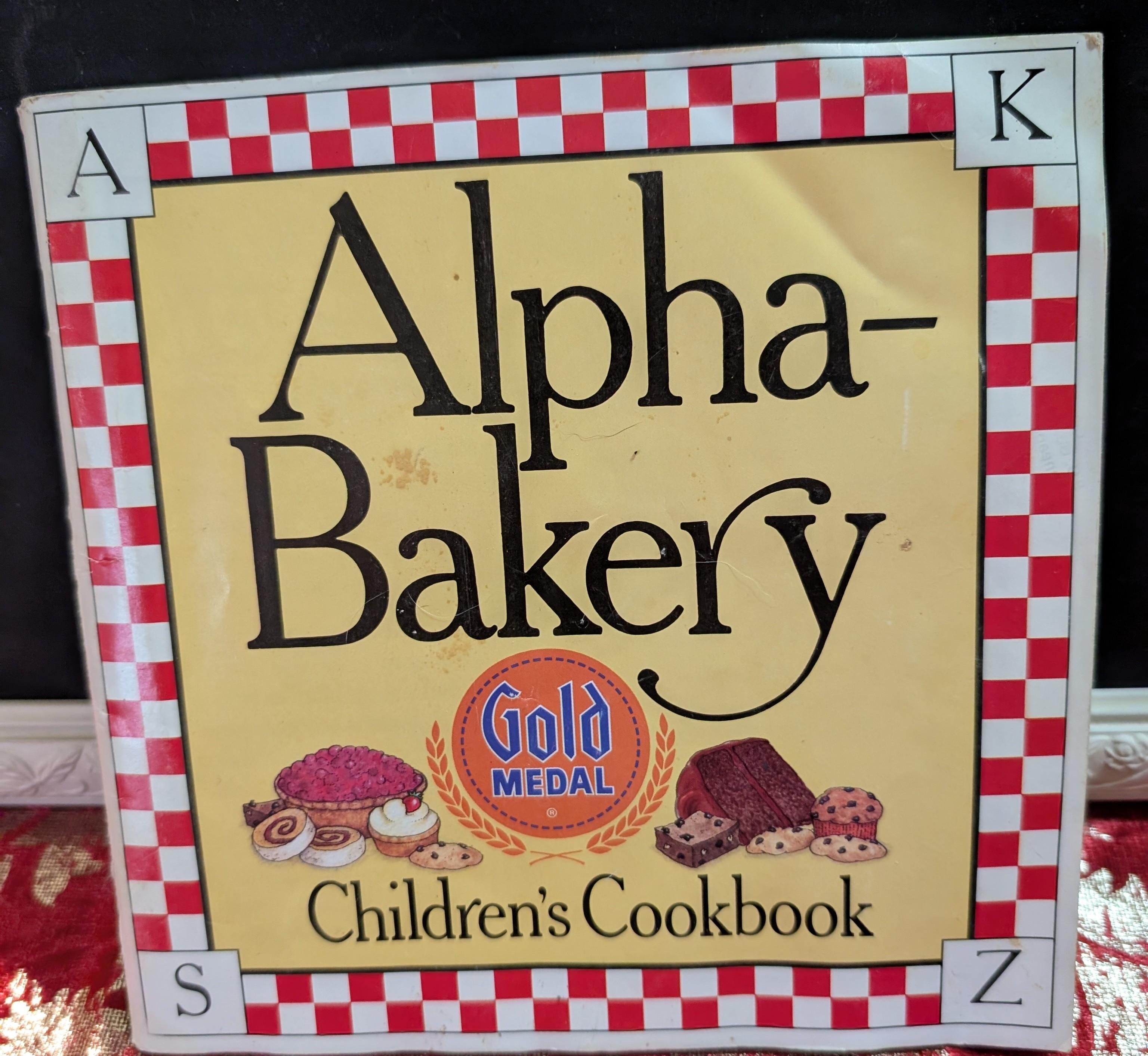 Vintage Alpha-Bakery Children's Cookbook
