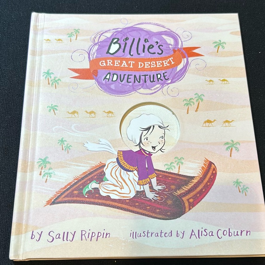 Billy’s great desert adventure children’s book
