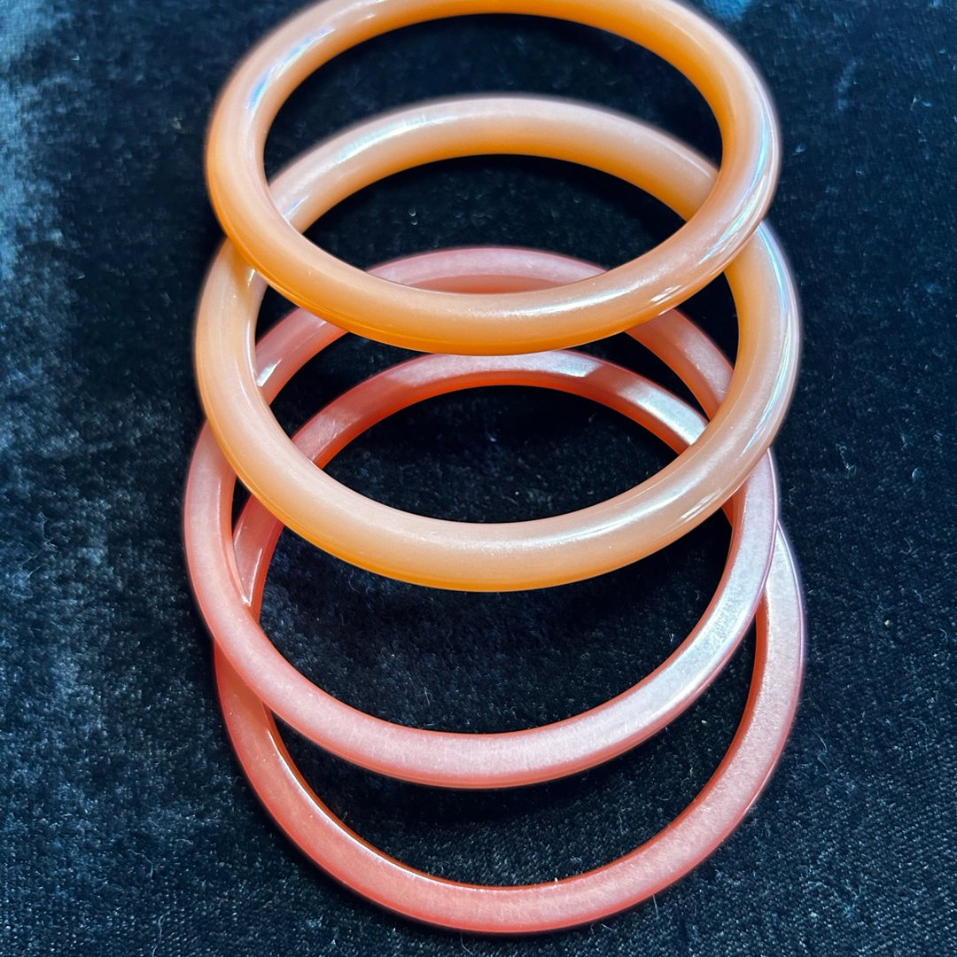 Bangles Set Of 5 Lucite