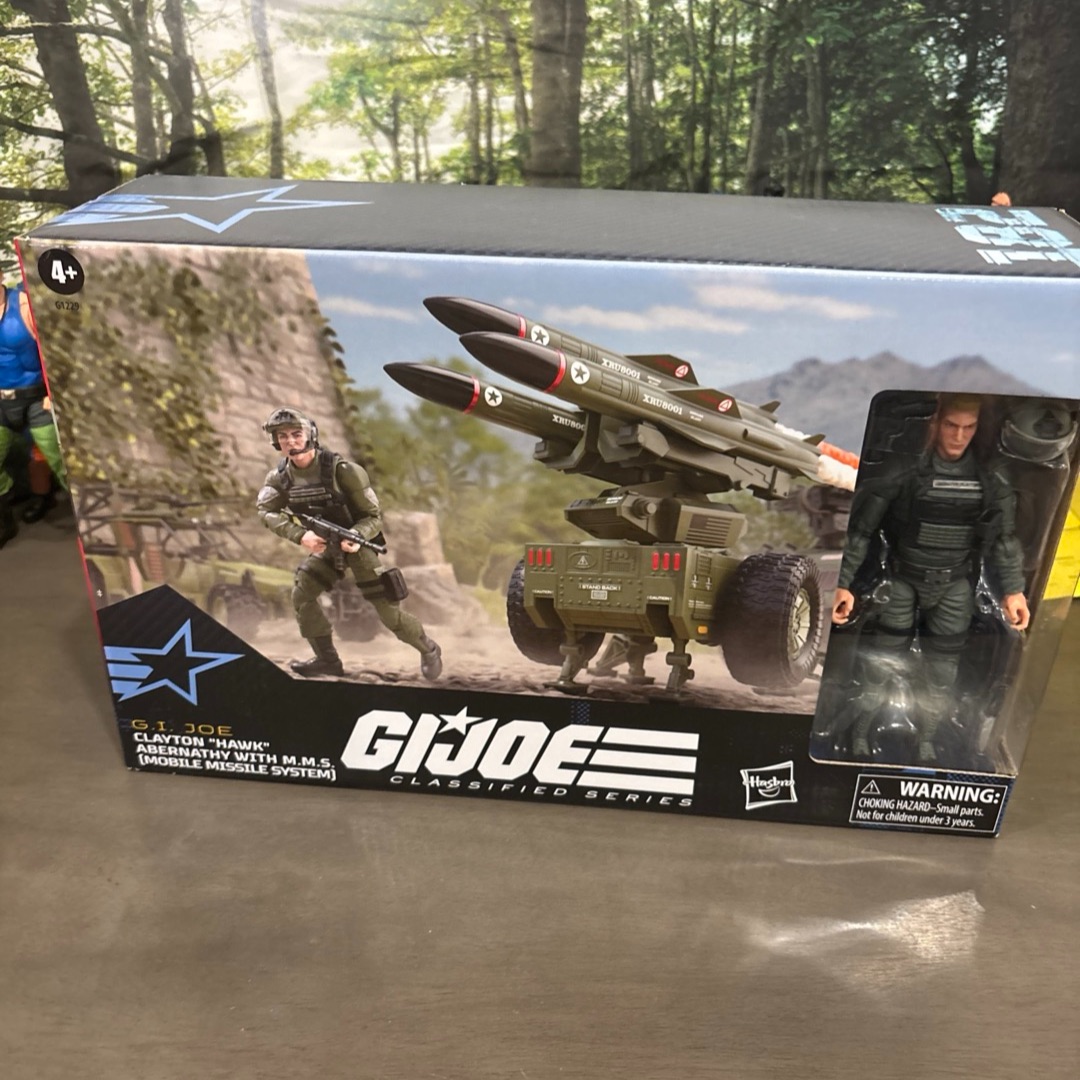 G.I. Joe Classified MMS and Hawk.