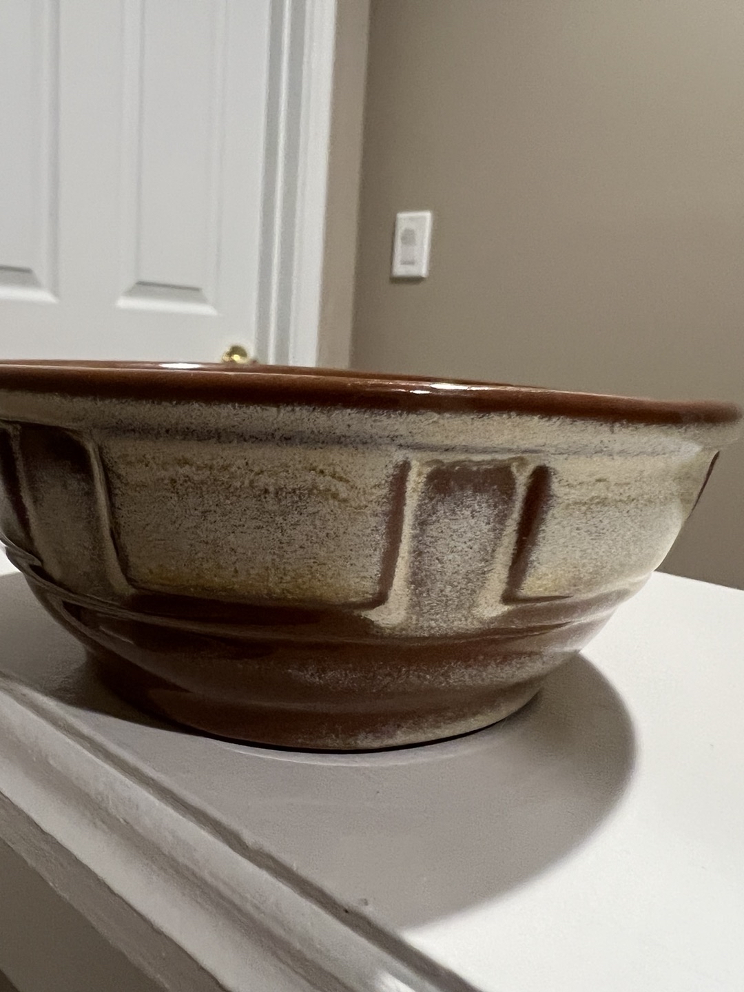Vintage Frankoma Wagon Wheel Bowl