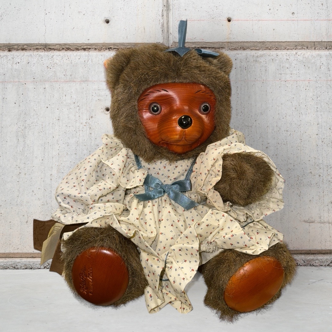 Robert Raikes Bears 1985 Vintage 5451 Chelsea 3824 of 7500 Wooden Face ...