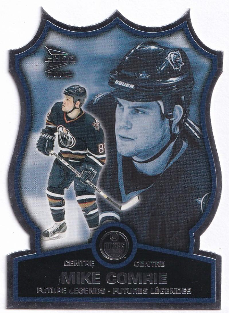 2001-02 McDonald's Pacific Future Legends #1 Mike Comrie Edmonton ...