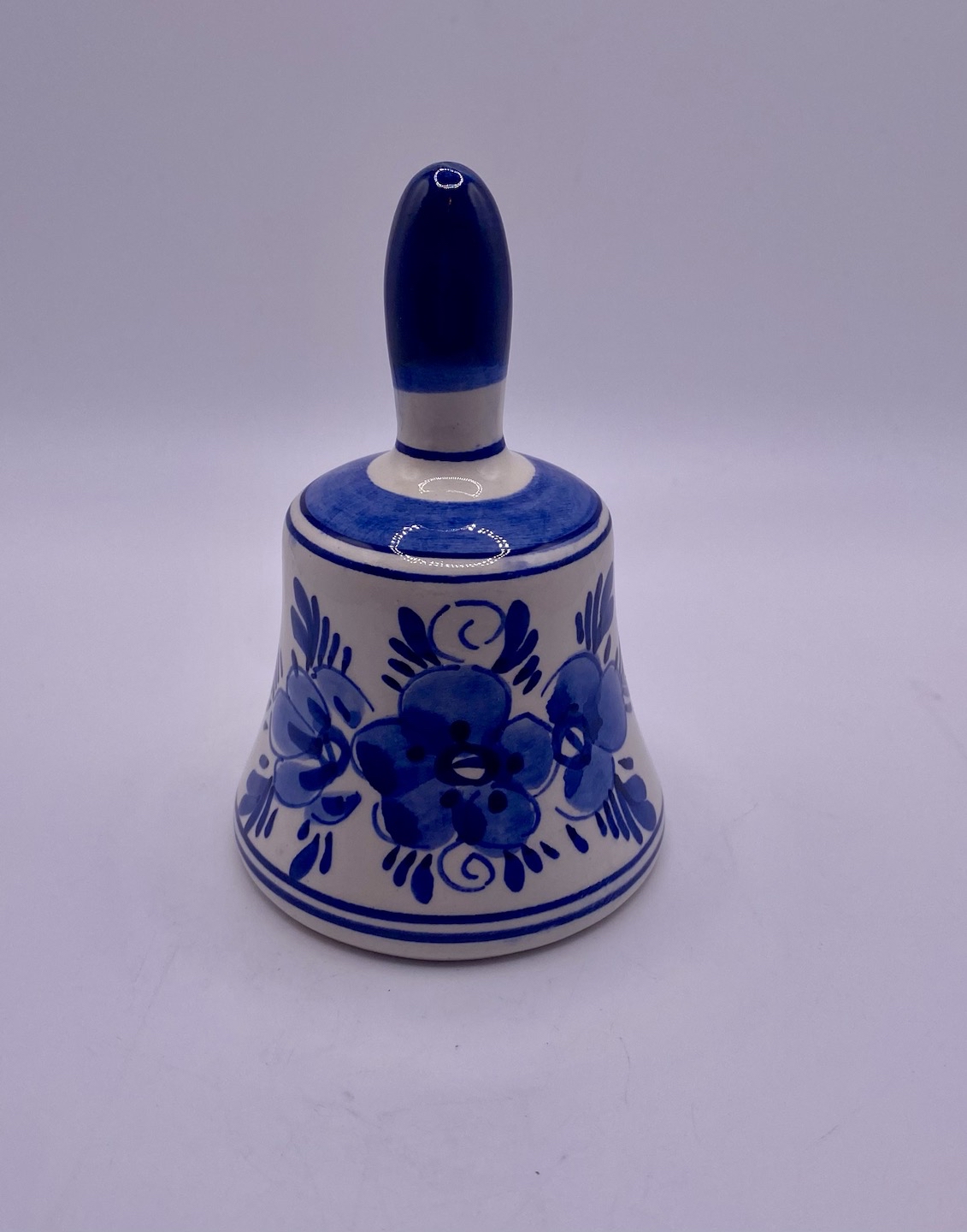 162. Blue & White Delft Bell