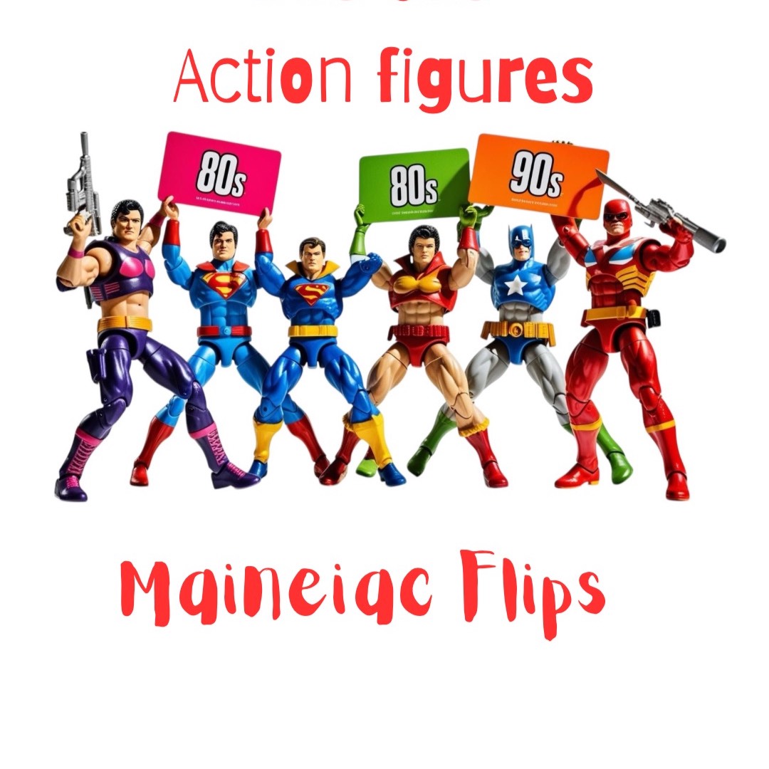 #08 - 80s & 90s Action Figures- 4/30