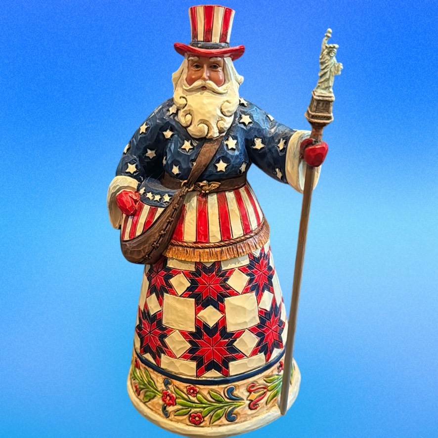 Jim Shore Uncle Sam “ Perfectly Festive In All 50 States
