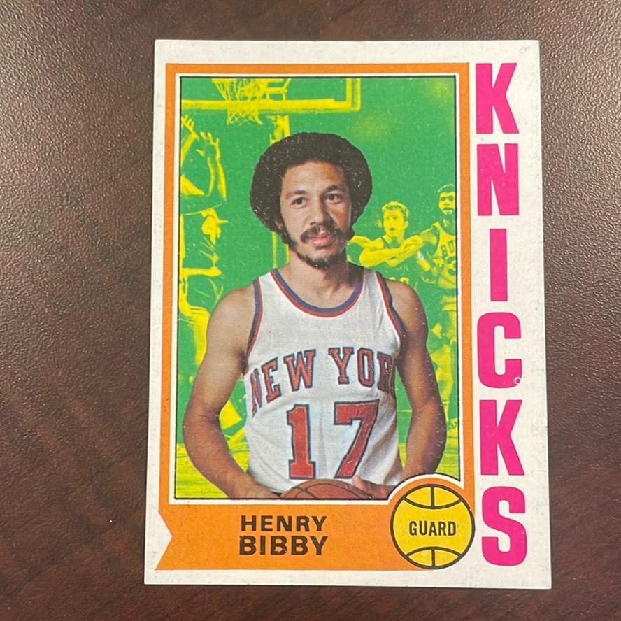 1974 Topps #16 Henry Bibby, New York Knicks