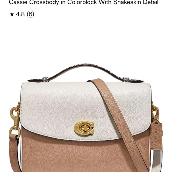 Coach Cassie Crossbody