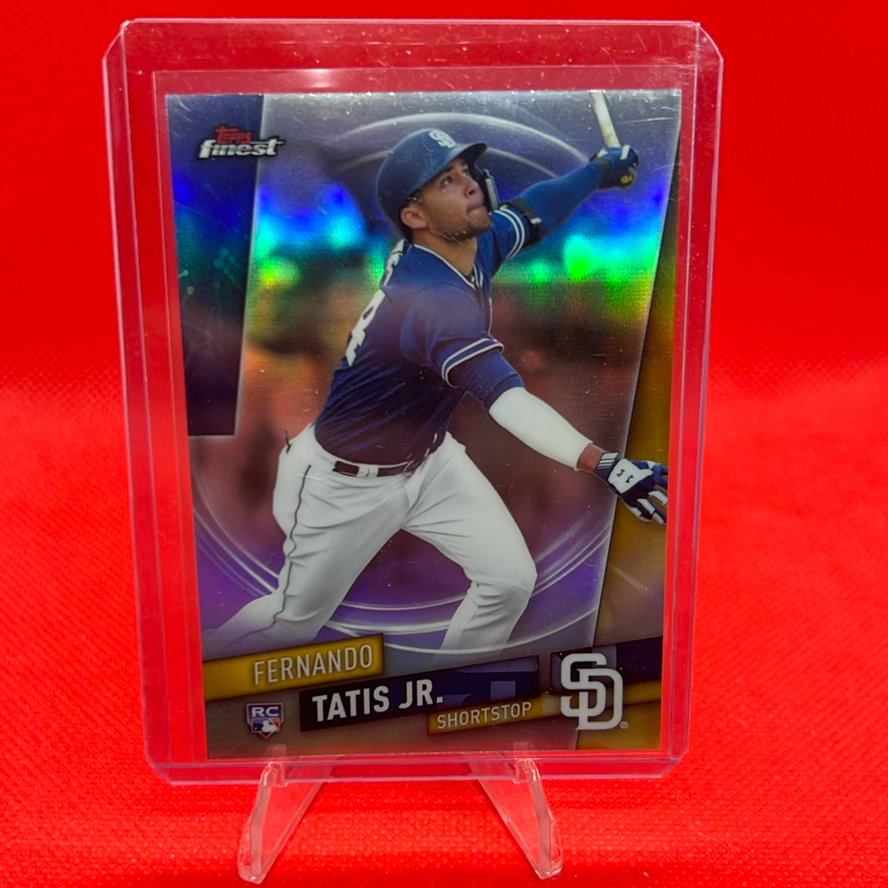 Fernando Tatis Jr 2019 Topps Finest Refractor Rookie