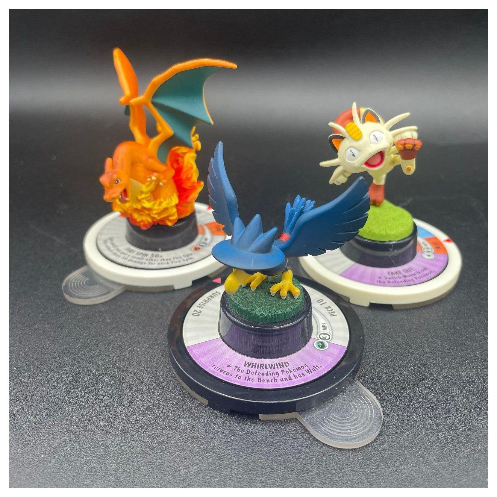 Nintendo Pokemon Trading Figure Game Pcs Murkrow Meowth Charizard 2006