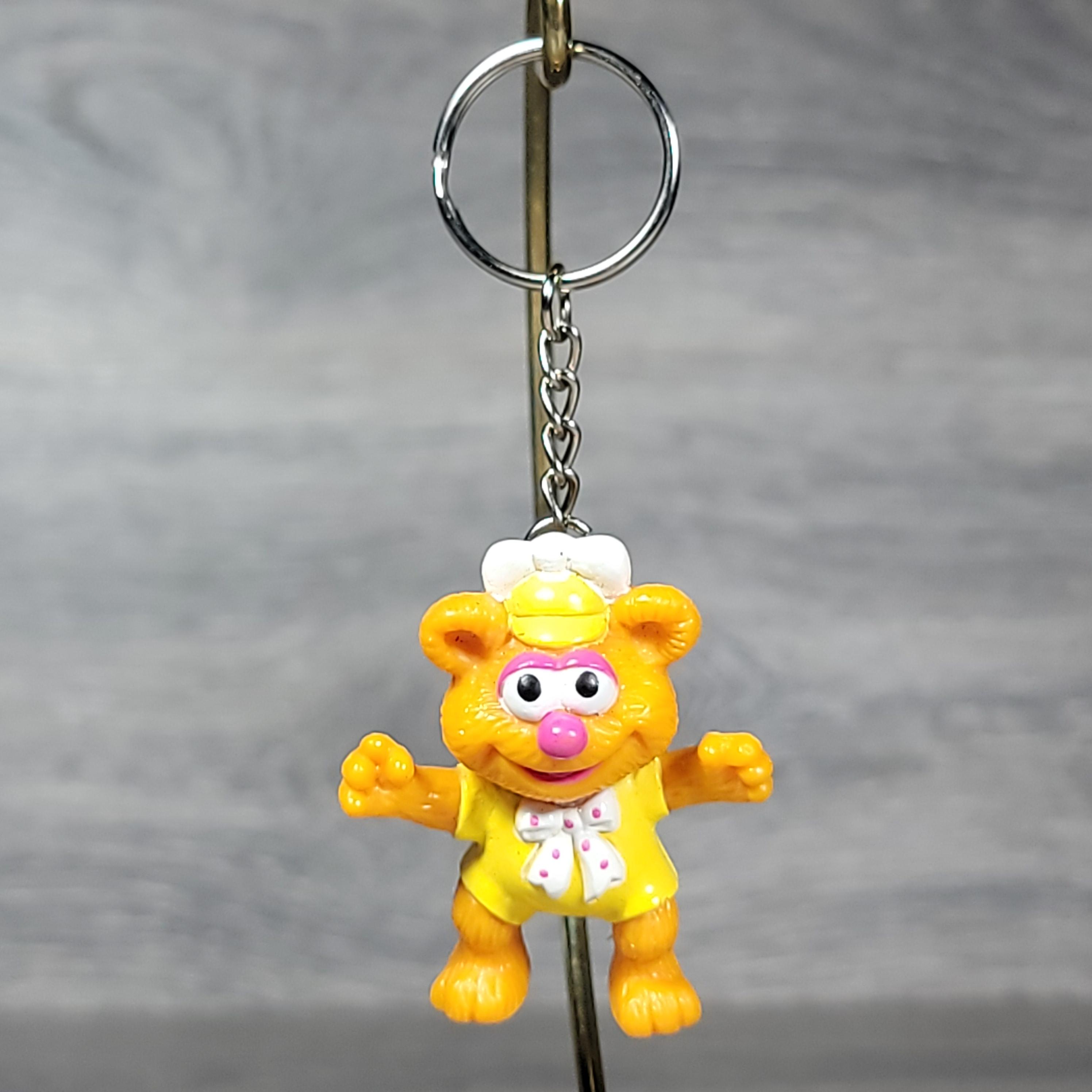 1986 Muppet Babies Fozzie Bear Keychain