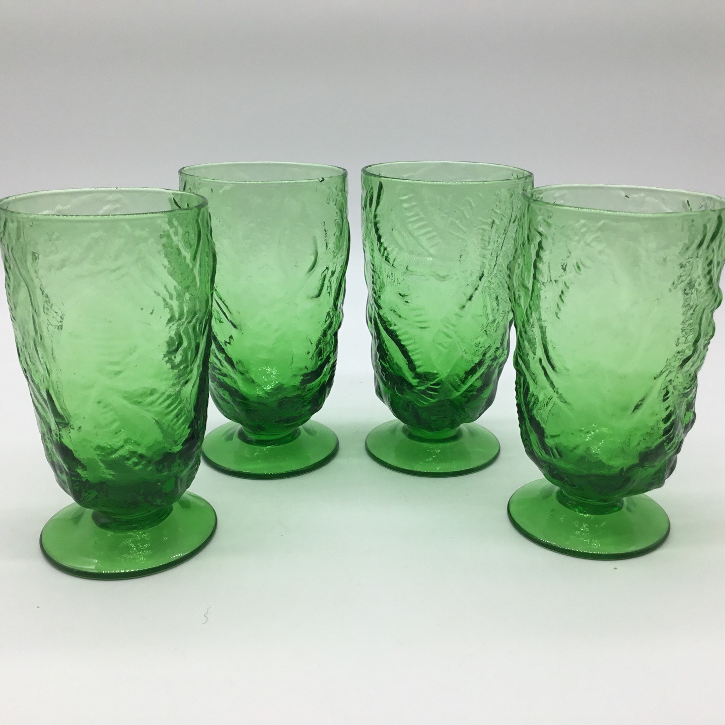 Morgantown Seneca Footed Juice Set Of 4