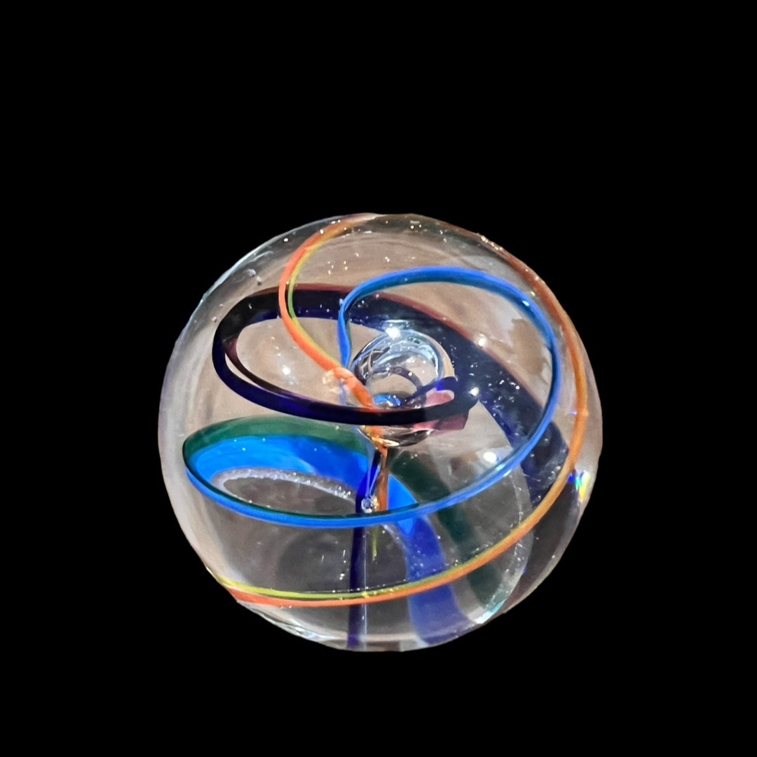 Glass Eye Studio Paperweight 1.75”