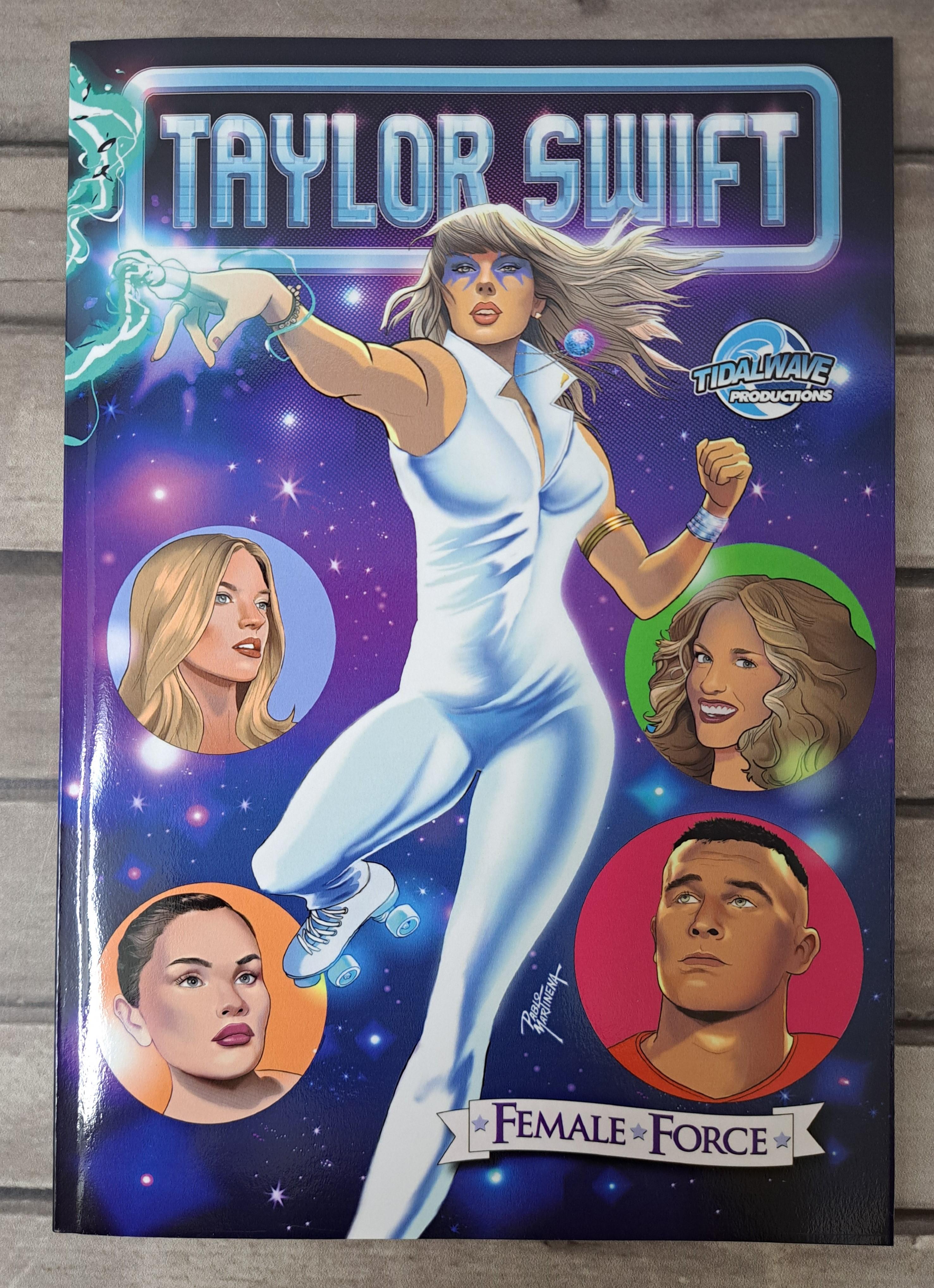 Female Force Taylor Swift Comic Book SWIFTIES DAZZLER Homage Variant