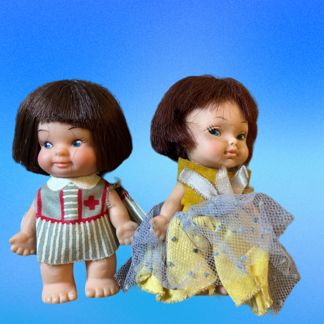 024 Set Of 2 Pee Wee Girls