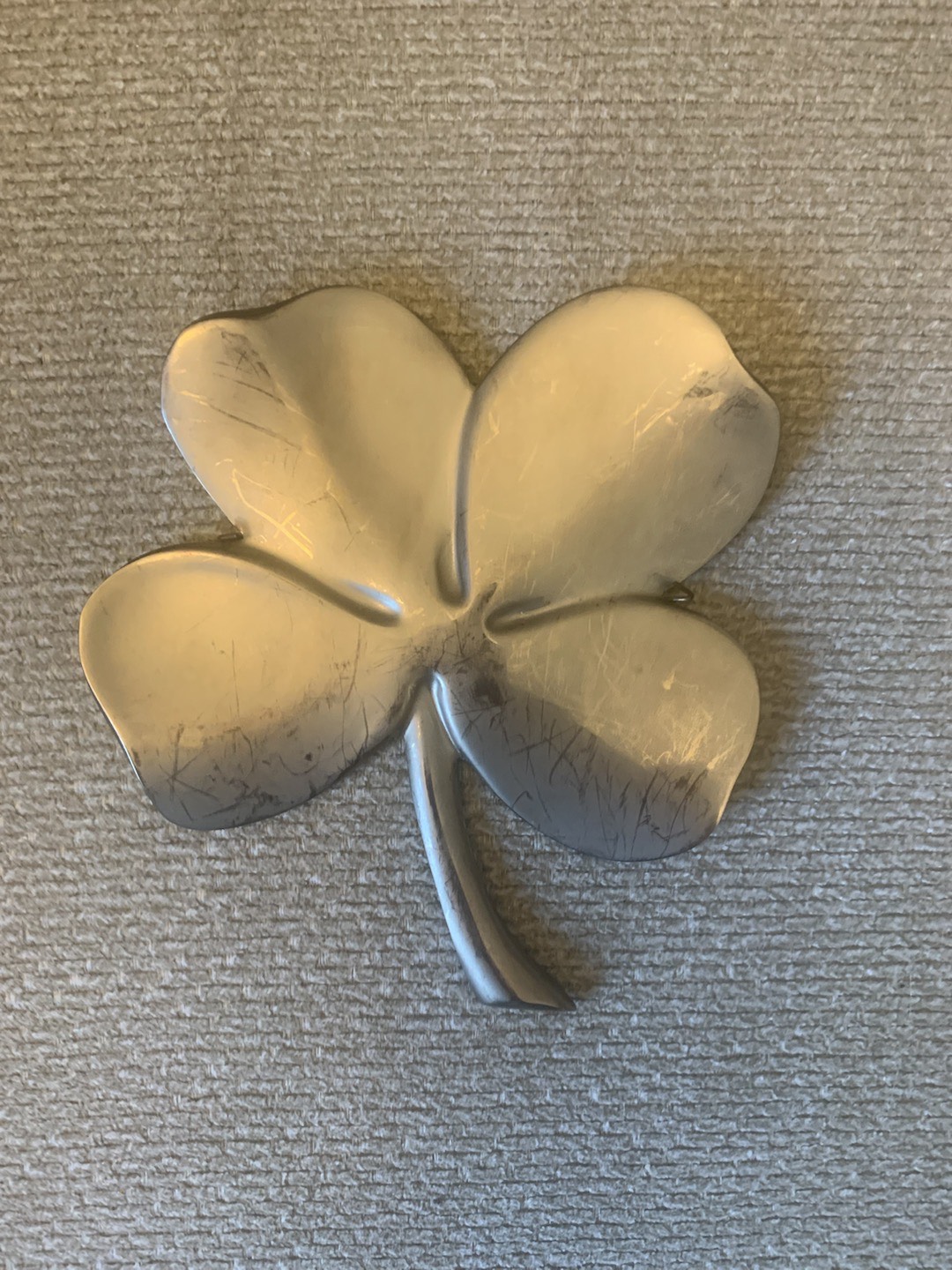 Gerity 4 Leaf Clover Marked 24k Electro Plated