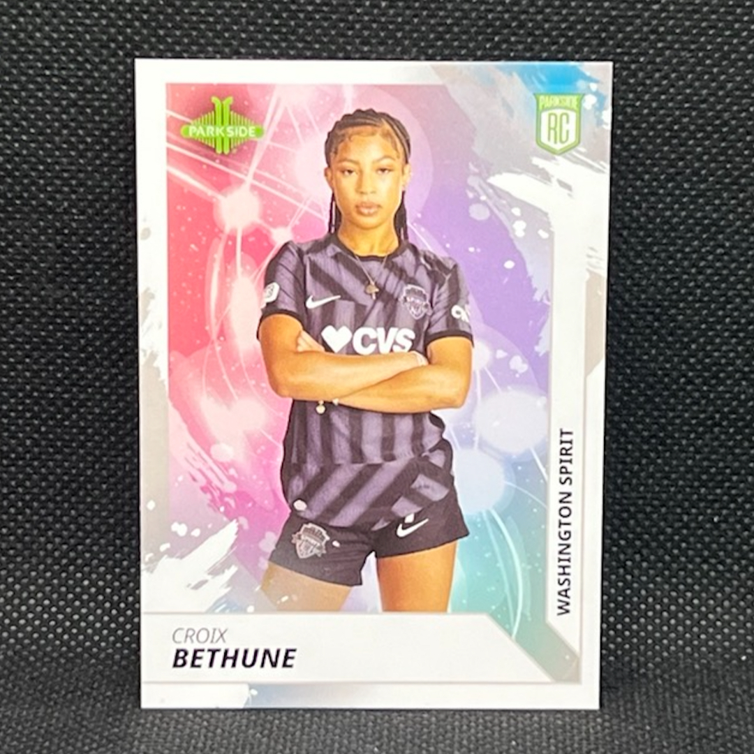 Croix Bethune 2024 NWSL Parkside Vol 1 Washington Spirit Soccer Card