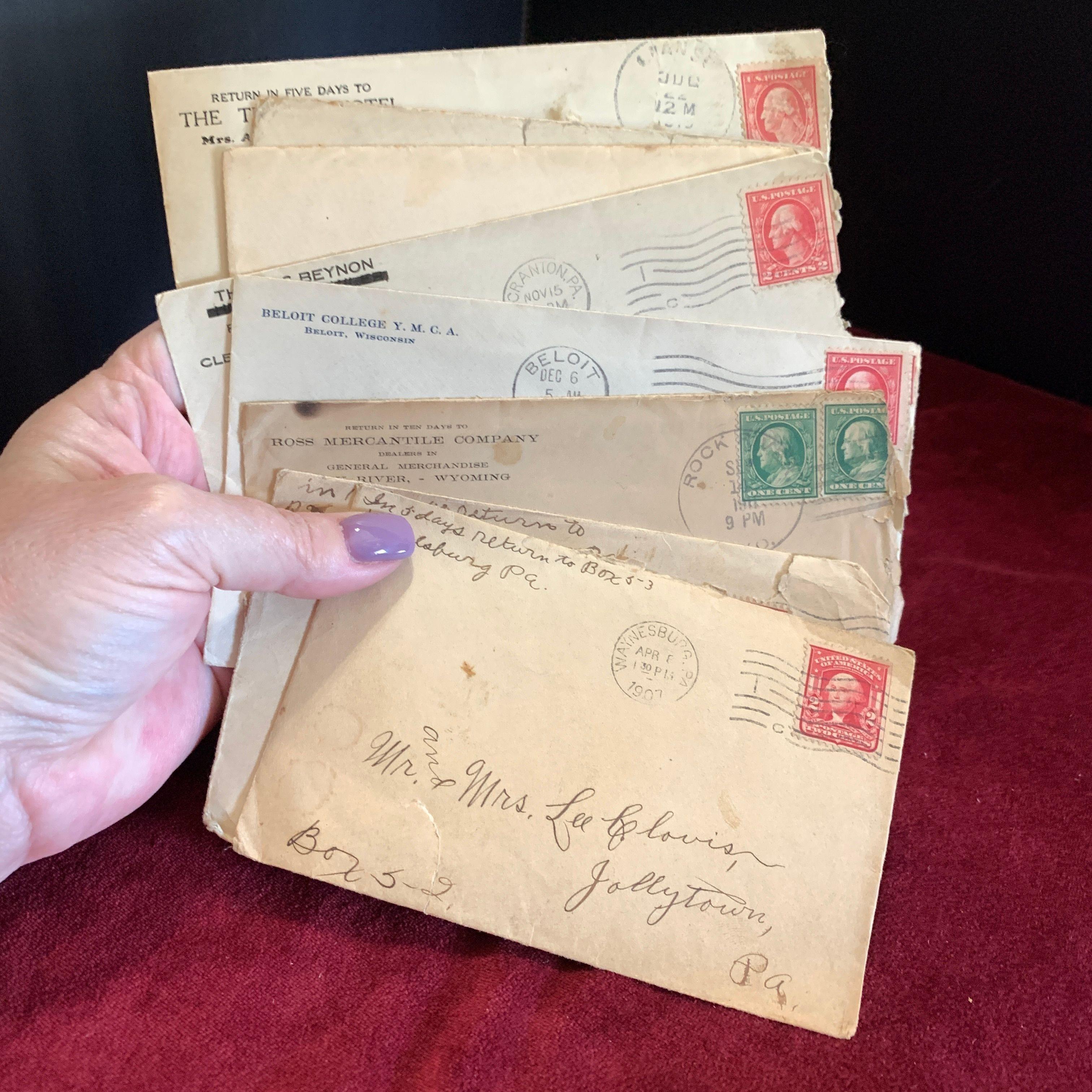 Envelopes Dated 1900-1919 (8)