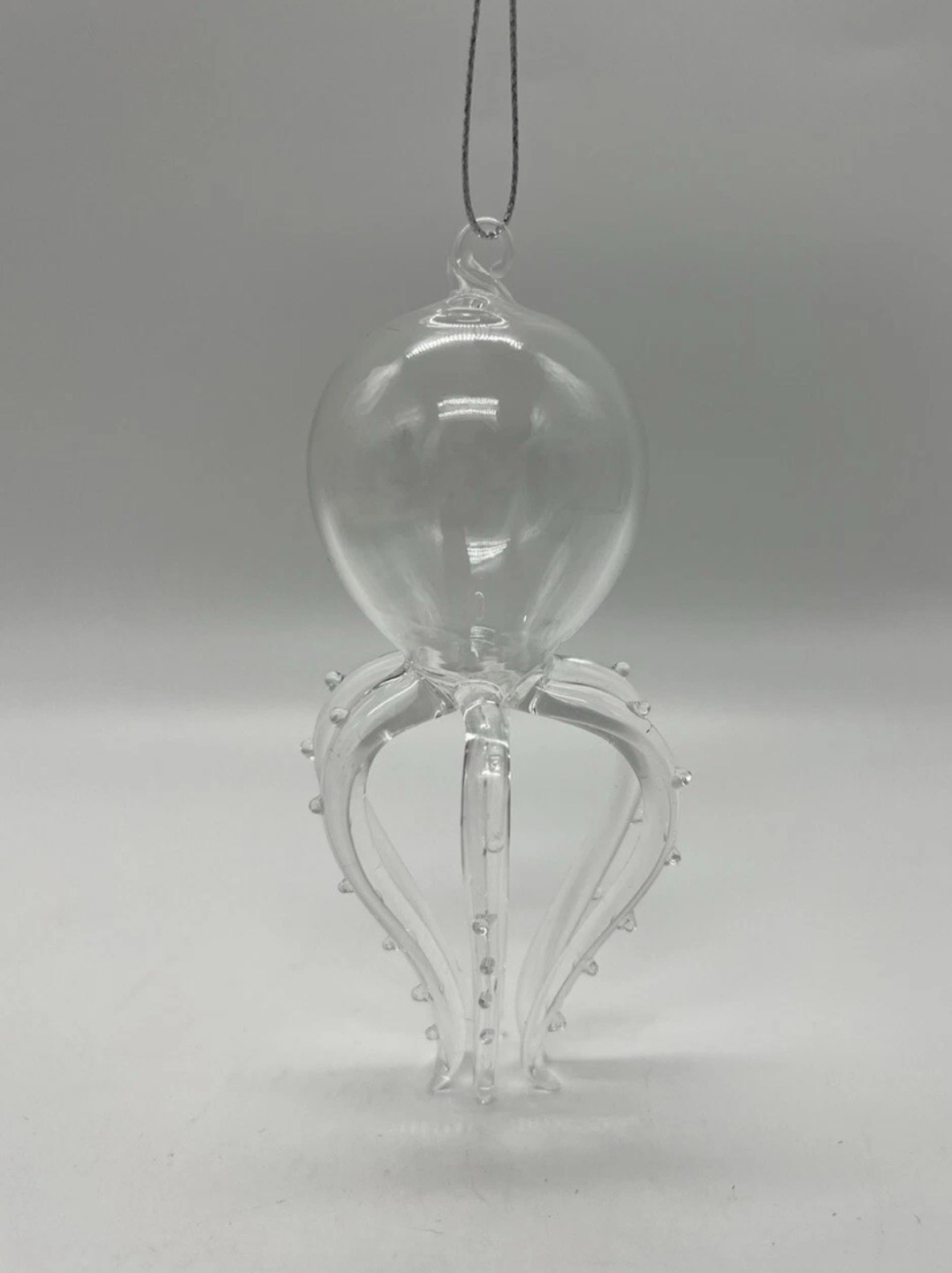 Handblown Art Glass Henry The Hexapus Octopus Squid Jellyfish Hanging ...