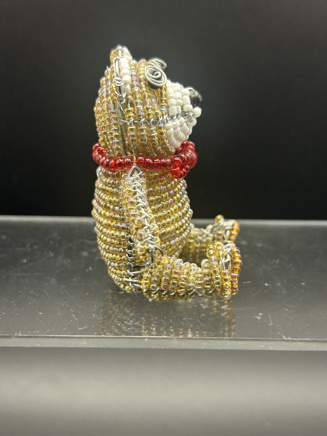 Teddy Bear - Beaded Wire