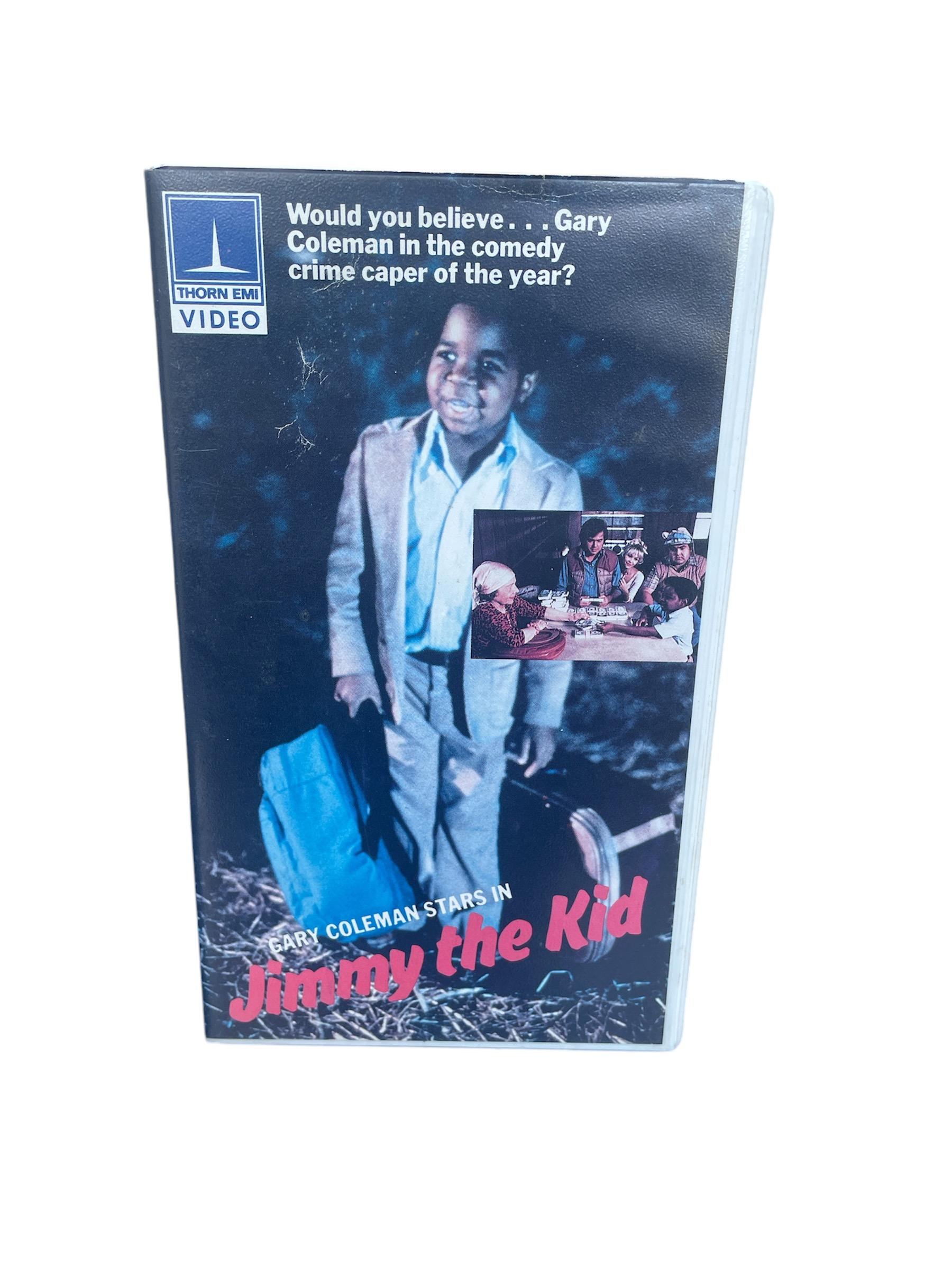 Jimmy the Kid VHS Gary Coleman Ruth Gordon Dee Wallace Ex Blockbuster Video