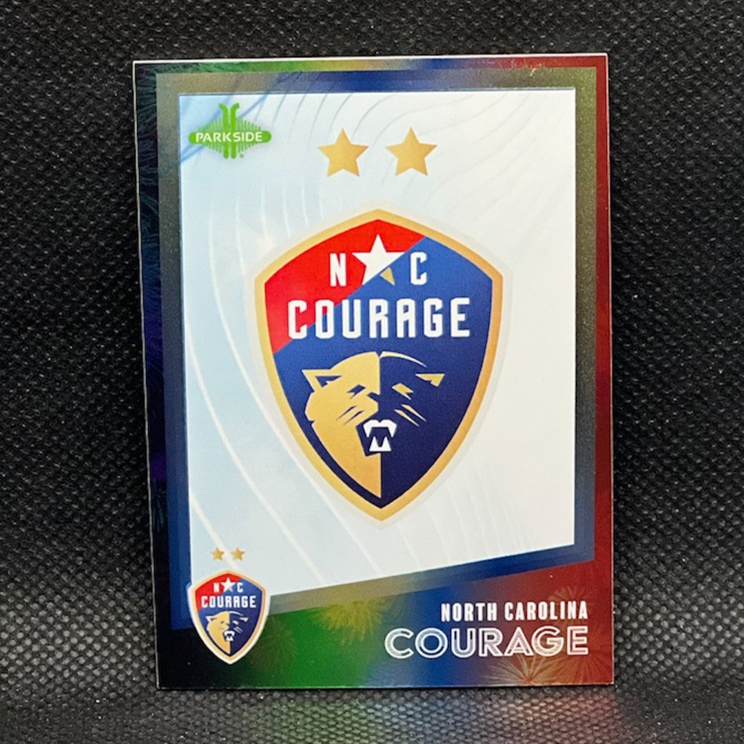 NC Courage 2023 Parkside NWSL Shimmer /100 Soccer Card