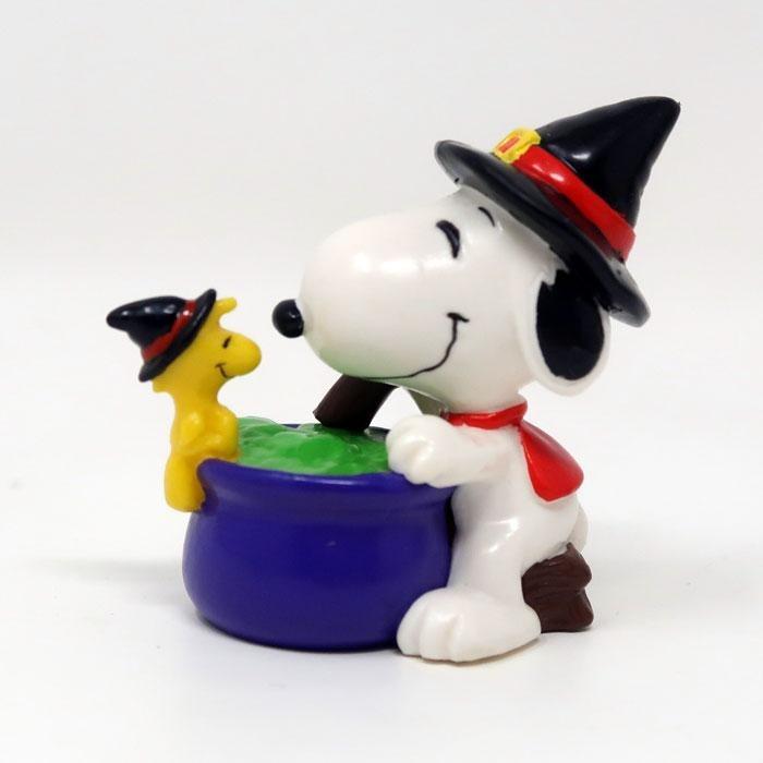Snoopy & Woodstock Halloween Witch Figurine - Peanuts