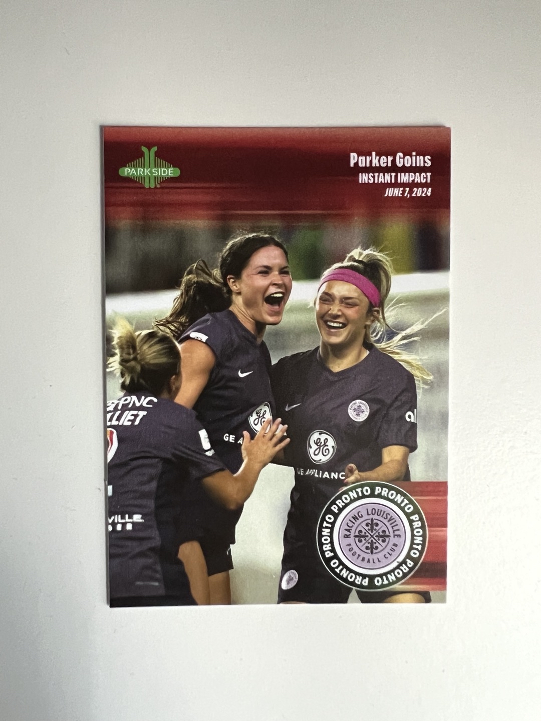 Parker Goins (Red) 5 Of 5 - Pronto - Louisville Racing