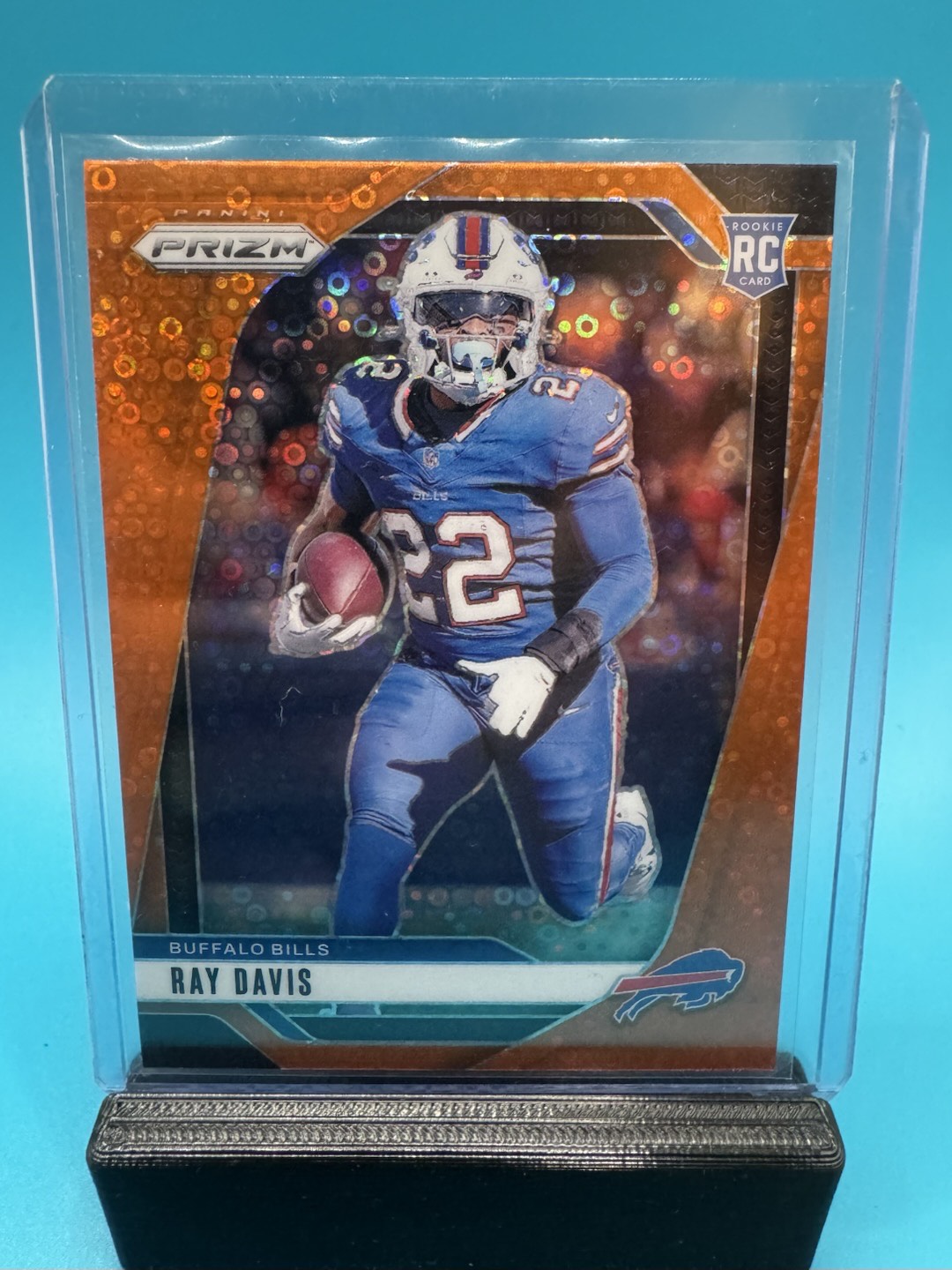 Ray Davis Prizm Disco RC Buffalo Bills