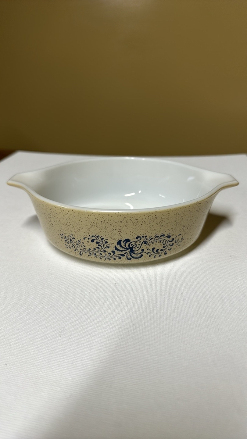 Pyrex 471-B Homestead Blue 500 ml Casserole