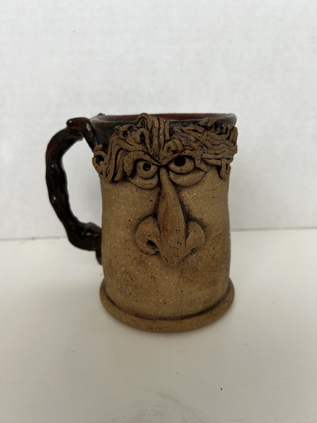 Vintage Face Mug Signed
