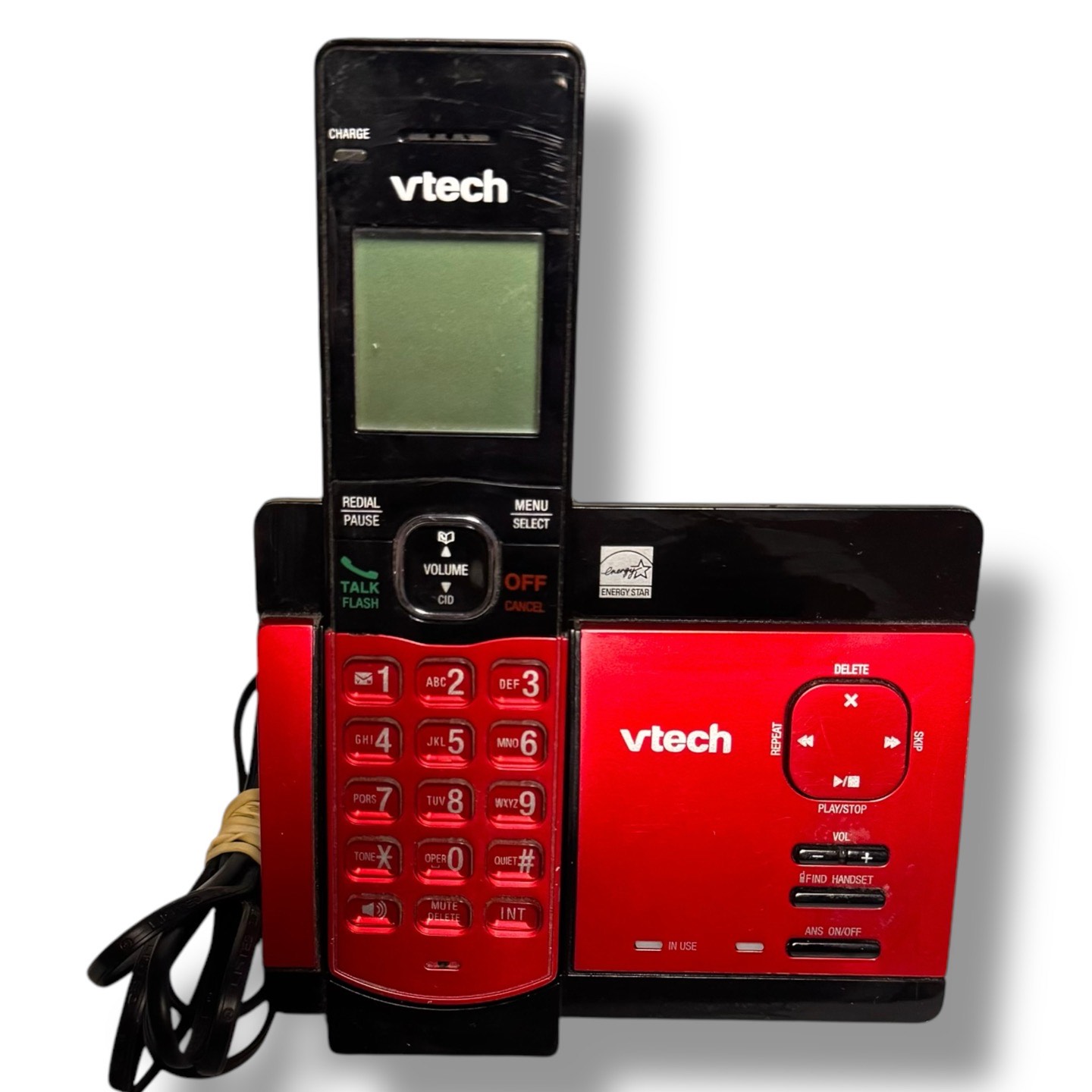 VTech CS6529-26 DECT 6.0 2-Cordless Handsets Answering System W/Call ...