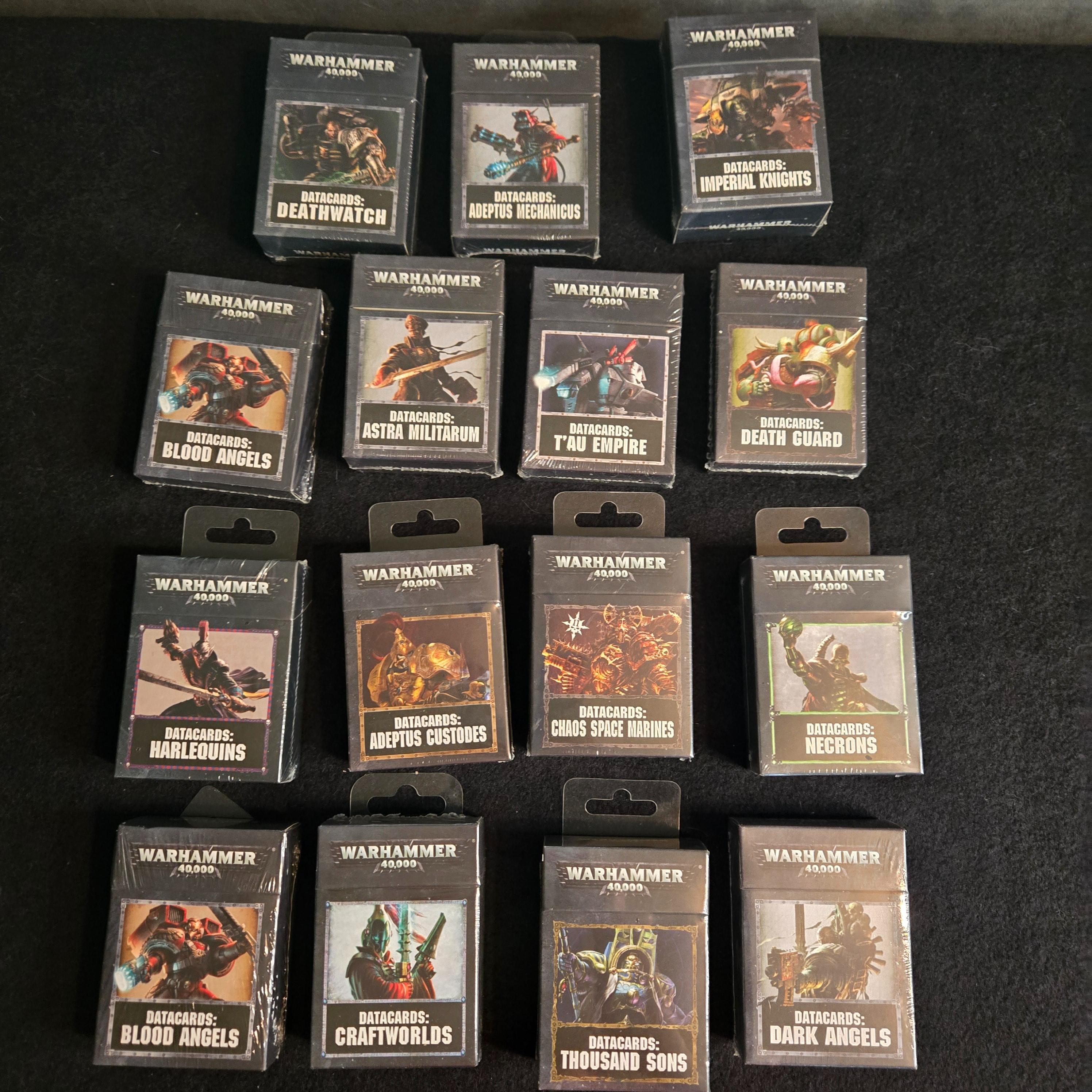 Warhammer Datacards