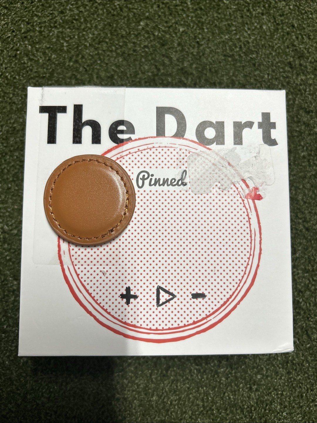 New Pinned Golf Dart 2.0 Magnetic Speaker Red