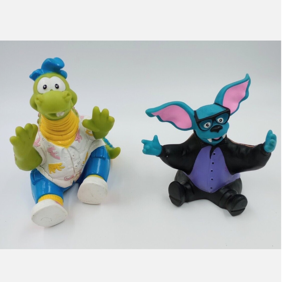 Vintage Eureekas Castle Batley & Magellan Rubber Vinyl Puppets MTV 1990 ...