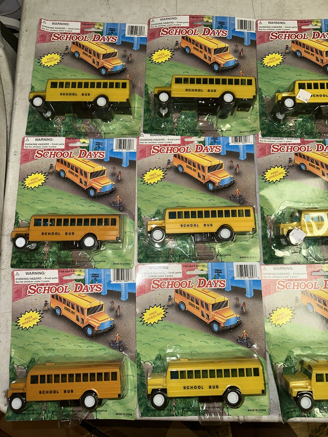 Lot Of 20 Vintage School Buses Early To Late 80S