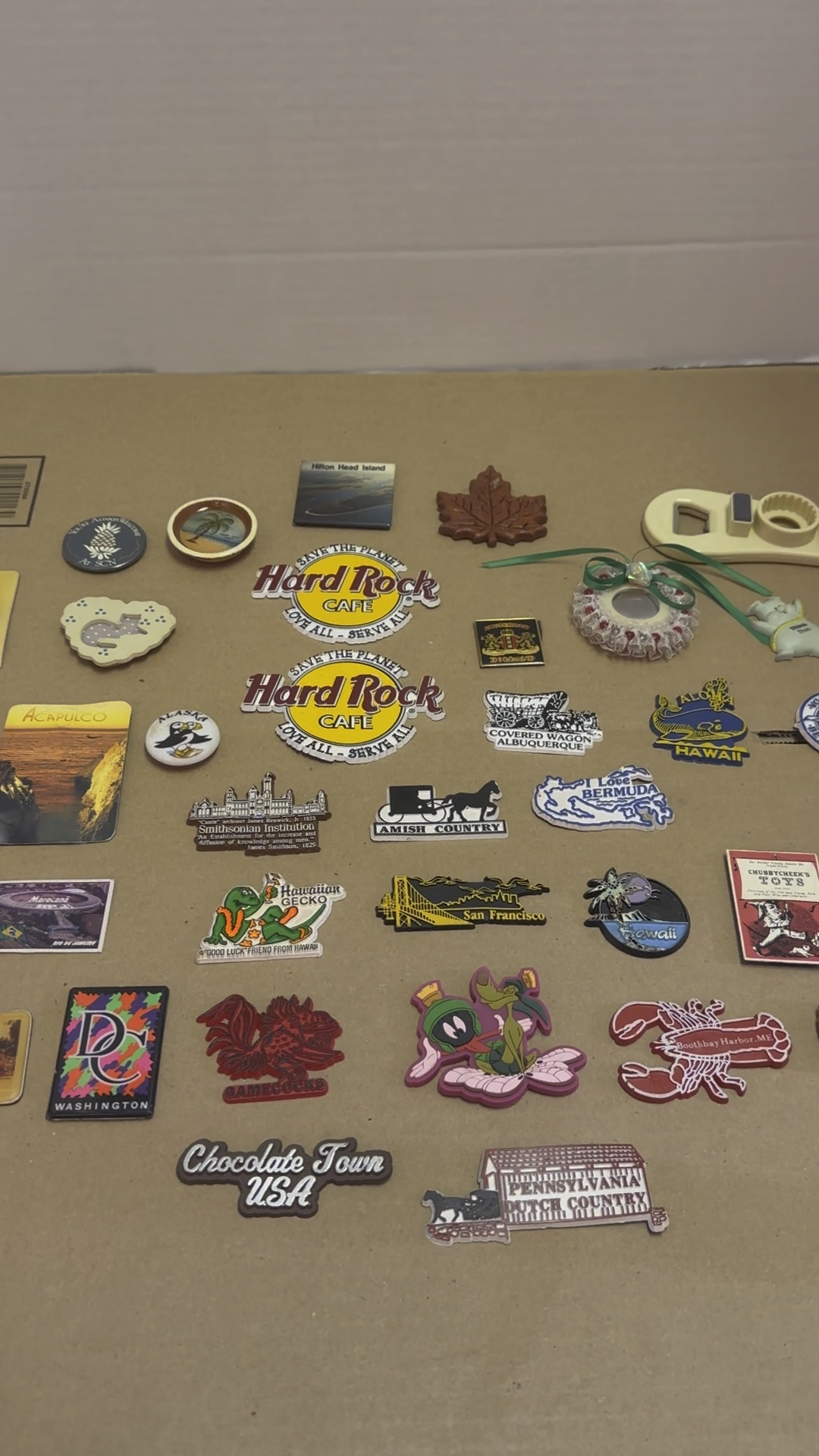 Nice Vintage Collection Of Refrigerator Magnets If You Know, You Know, Lol